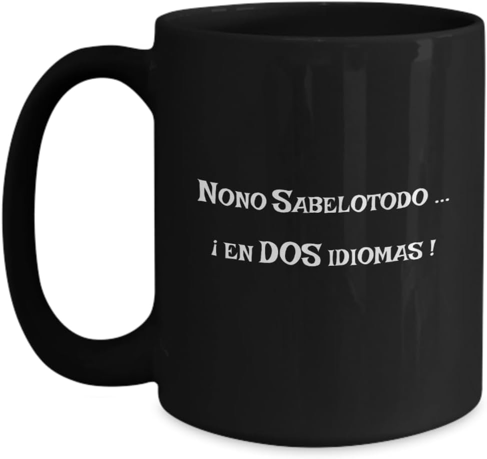 Amazon.com: Spanish Translator Grampa Mug, Taza para nono traductor de ...