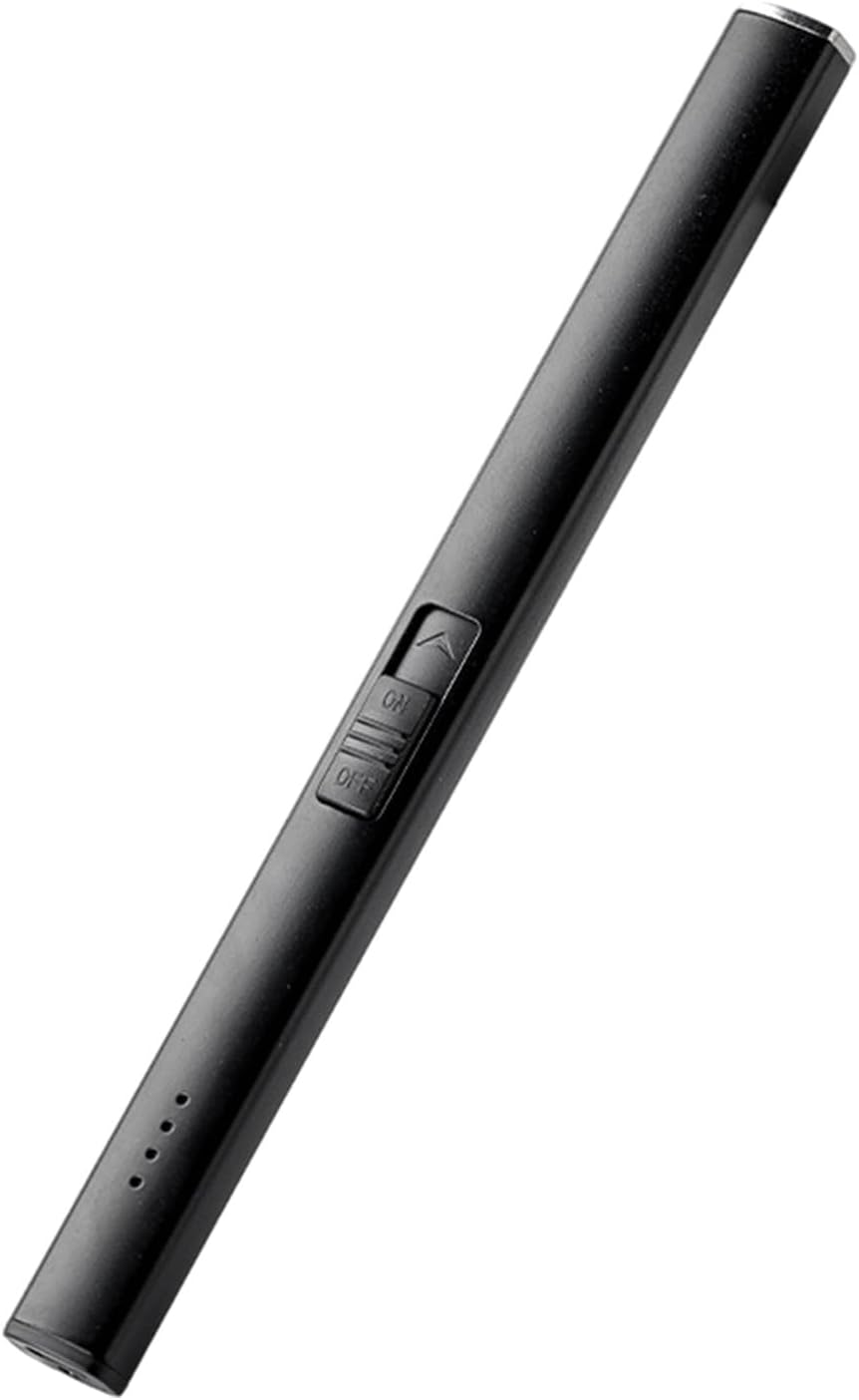 Amazon.co.jp: YAYAMIYA 電子ライター 火が出ない 充電式 キャンドルライター USB-TypeC プラズマライター キャンドル 線香 ローソク(ブラック) : ファッション