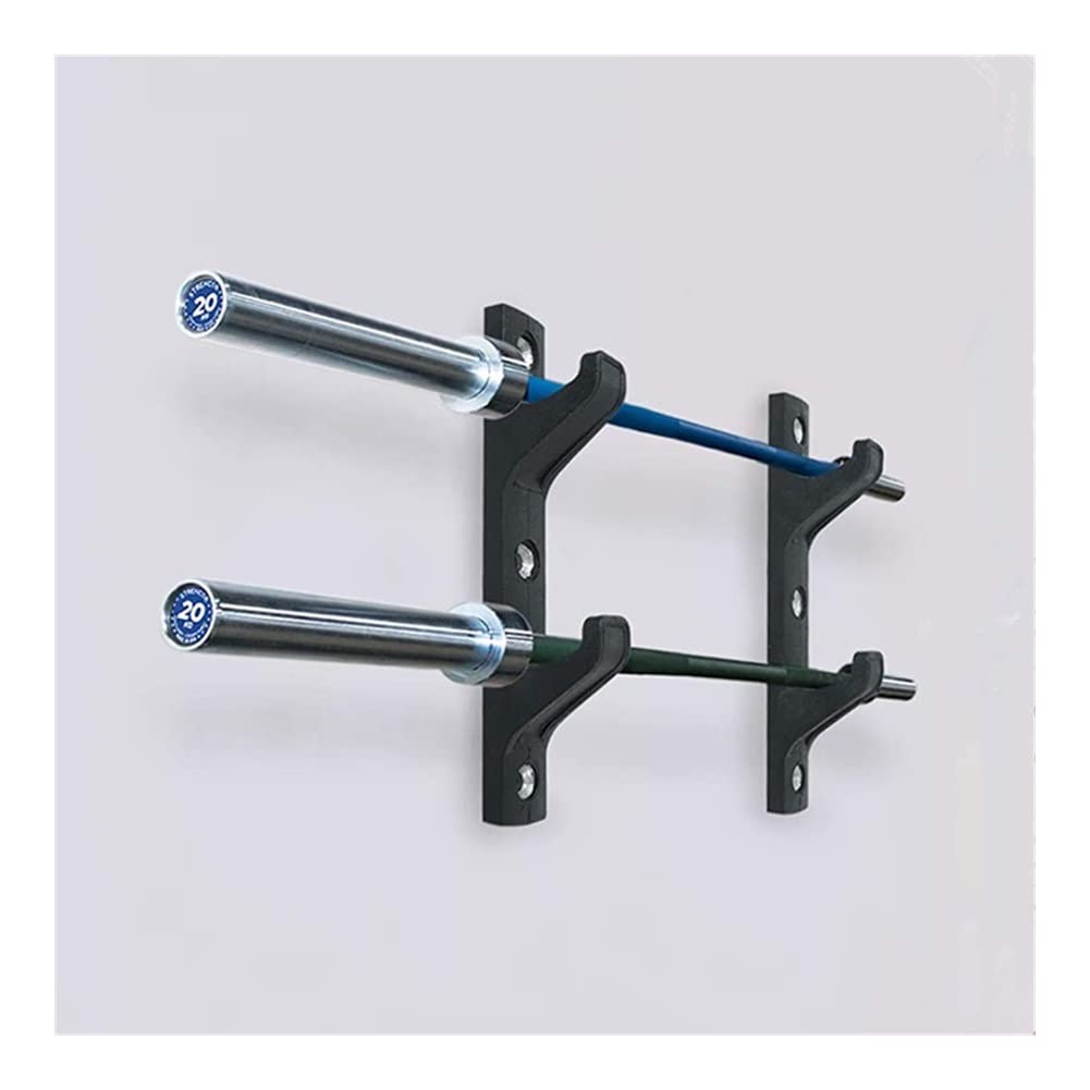 フィットネスダンベルラック水平壁掛けバーベルロッドホルダー2バー収納フレームバーベルダンベル収納ラック省スペース壁ブラケットダンベルホルダー Amazon.co.jp: フィットネスダンベルラック水平壁掛けバーベルロッド