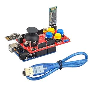 REES52 Game Joystick Shield V1 Expansion Board + Uno R3 Board for ...