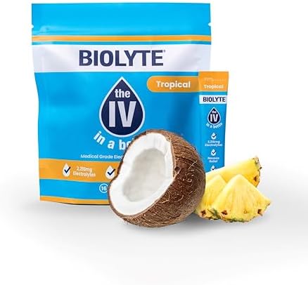 Amazon.com: BIOLYTE Electrolyte Powder Packets - IV in a Bottle Single ...