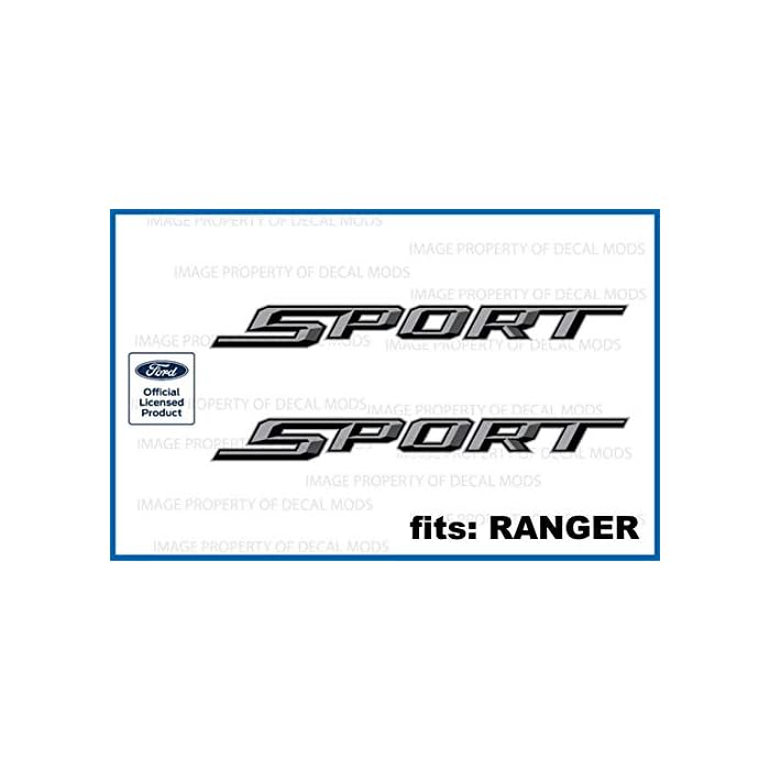 Buy Decal Mods Sport Decals Stickers for Ford Ranger XLT (2019-2020 ...