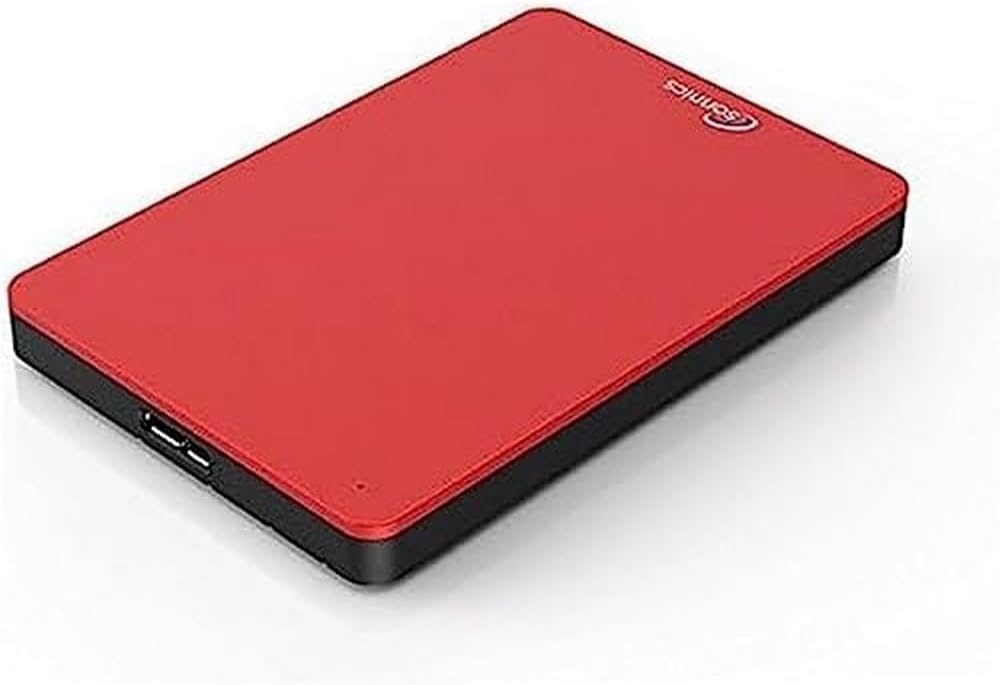 Amazon.com: Sonnics 1TB Red External Portable Hard Drive - USB 3.0 ...