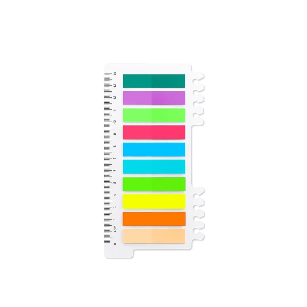 BanteyBanatey® Sticky Tabs 10 Colors Neon Color Sticky | Index Tabs ...