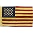 Amazon.com : Vintage Look, Tea Stained American Flag (60x36inches ...