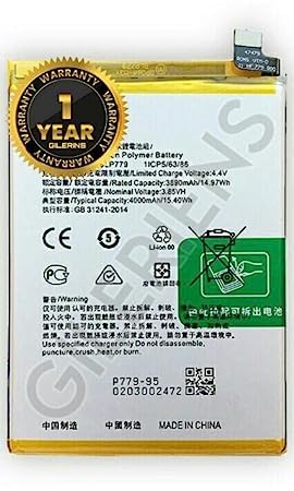 Original BLP779 Battery for Oppo F17 PRO / A92S / A93 2020 F17 PRO/Reno ...