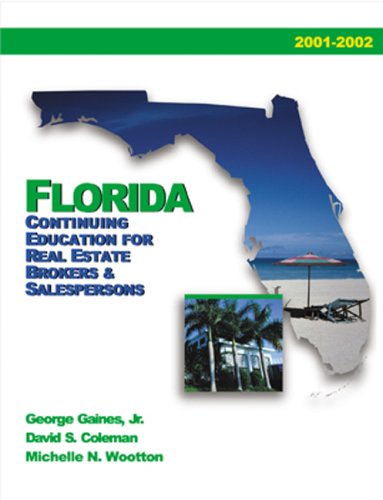Florida Continuing Education for Real Estate Brokers and Salespersons ...
