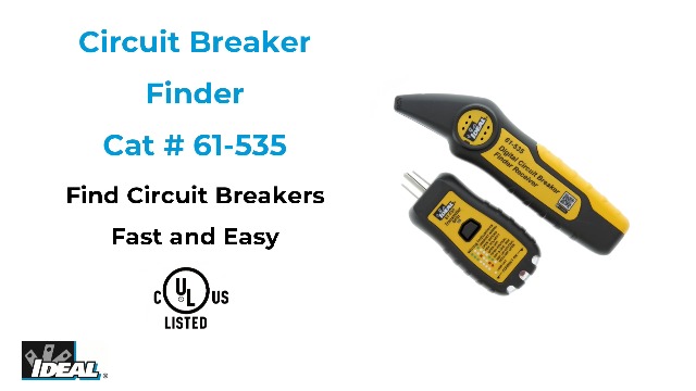 Electrical Tester IDEAL Digital Circuit Breaker Finder Kit With GFCI ...