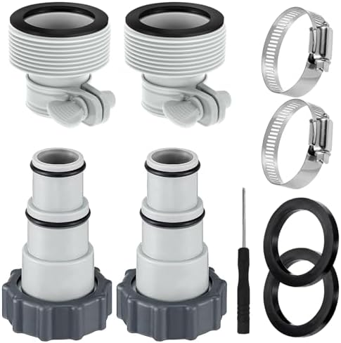 Amazon.com: Pool Hose Adapter Type A/B for Intex Pool Hose Adapter with ...