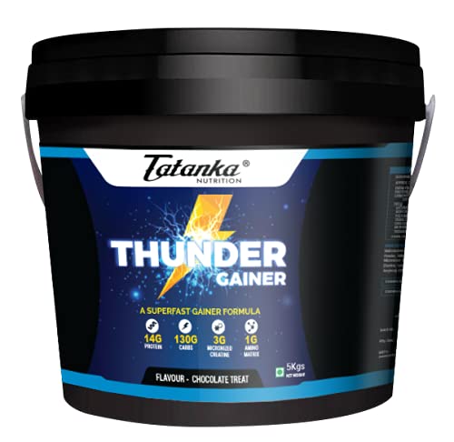 Buy Tatanka tion Thunder Gainer | High Calorie Mass Gainer with ...
