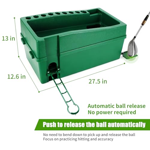 WBM Automatic Golf Tee Machine, Golf Ball Dispenser Tee, Golf Swing ...