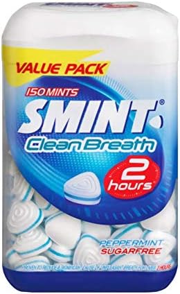 Sugarfree Peppermint Mints | Smint | Mints Clean Breath Peppermint ...