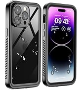 Amazon.com: SUPFINE for iPhone 13 Pro Max Waterproof Case,[Built-in ...