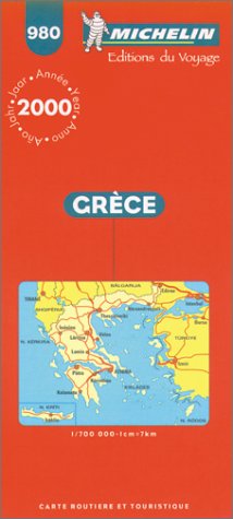 Greece: No. 980 (Michelin Maps): Amazon.co.uk: Michelin Travel ...