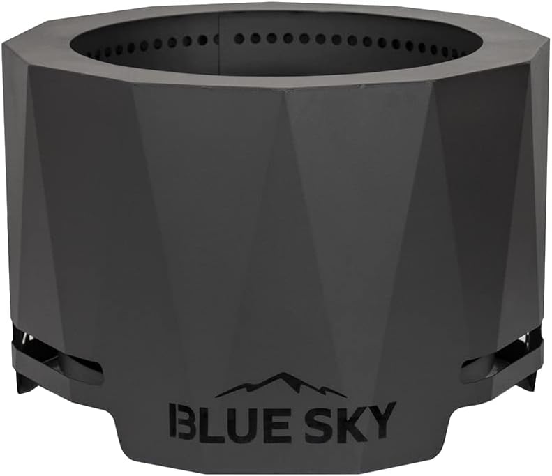 Amazon.com : Blue Sky Outdoor Living 33” Steel Mammoth Patio Smokeless ...