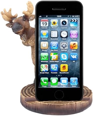 Amazon.com: Needzo Moose Phone Holder, Funny Figurine Cellphone Stand ...