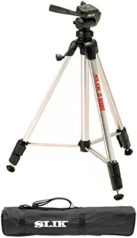 Amazon.com : Slik U8000 Tripod with 3-Way Pan / Tilt Head (Quick ...