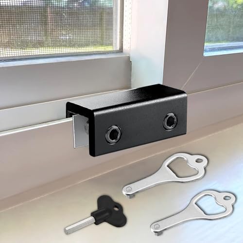 Shop Square Window Locks, 4 Pack Aluminum Thumb Turn Window Lock ...