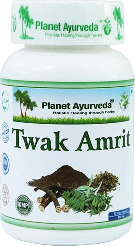 Buy Planet Ayurveda Twak Amrit Capsules for Skin Disorders Online at ...