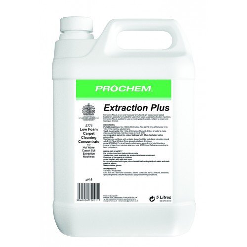 Prochem BM001-5 Extraction Plus, 5 L : Amazon.co.uk: Grocery