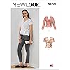 Amazon.com: New Look UN6698A Misses' Top Sewing Pattern Kit, Code N6700 ...
