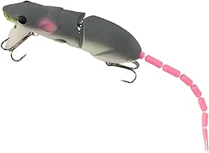 15.5g 85mm Topwater Rat Wakebait Multi-section Mouse Lure Artificial ...