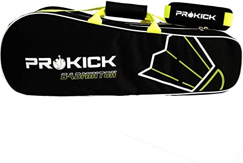 Prokick 900D Polyester Neon Series Badminton Kitbag with Double Zipper ...