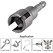 Amazon.com: PAGOW Power Wing Nut Driver Set, Wing Nut Drill Bit Socket ...