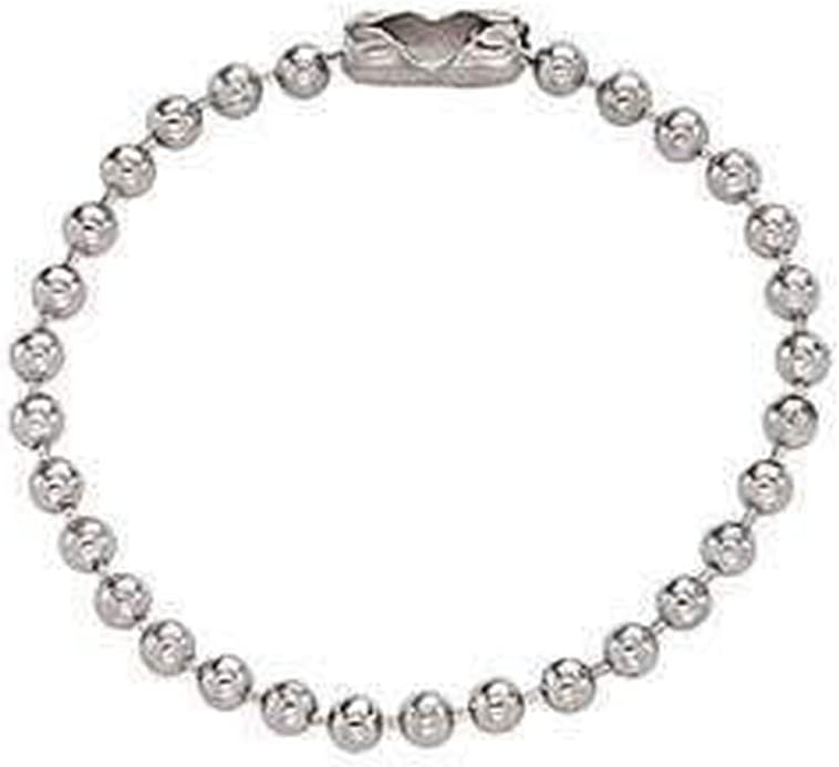 Amazon.com: 10 Pack - Ball Chain Keychains with Connector Clasp - 4 ...