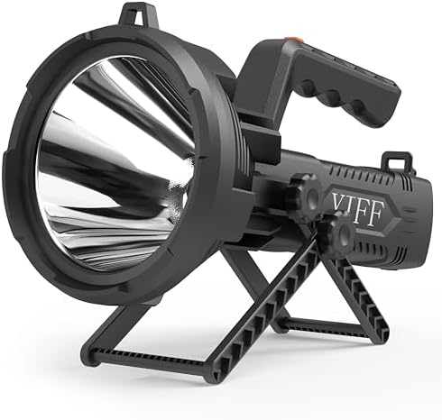 YYIF Rechargeable Spotlight Flashlight,10000 High Lumen LED Spotlight ...