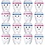 Amazon.com: ZHWKMYP 4 Pcs Tooth Stress Ball, Slow Rising Jumbo Cartoon ...
