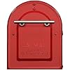 Amazon.com: Architectural Mailboxes 7900-7R-SR Boulder Mailbox, Red ...