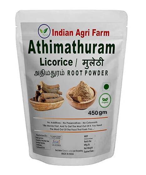 Buy Iagrifarm Athimathuram Root Powder - 450 G/Licorice/Mulethi ...