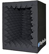 Amazon.com: TroyStudio Portable Vocal Booth, Large Foldable Microphone ...