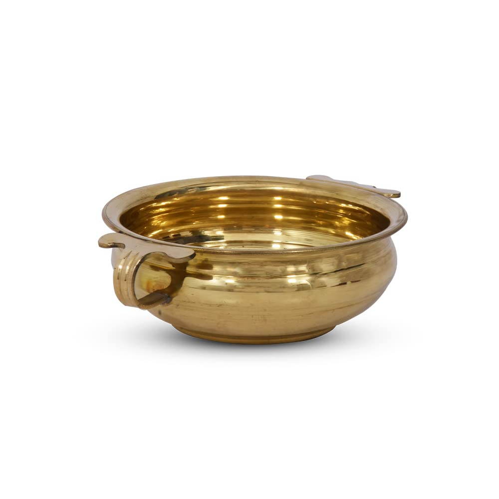 Buy The Indus Valley Brass Uruli/Urli/Bowl for Cooking/Serving ...