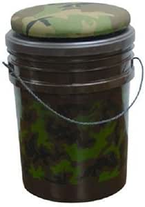 Riverside Outdoor Camo Swivel Bucket Seat Padded Spinning Top Pigeon ...
