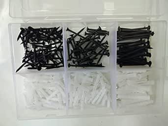 KT Hardware Solutions Multipurpose 285 Pieces Drywall Screws + Wall ...