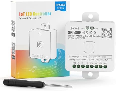 SEZO SP530E 12-in-1 WiFi LED Controller DC5V-24V Bluetooth LED ...