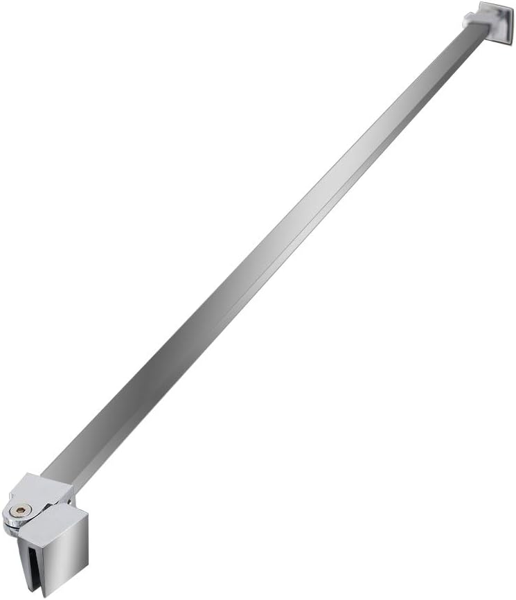 Stainless Steel Stabilizer Bar Walk In Shower Enclosure Glass Wall ...