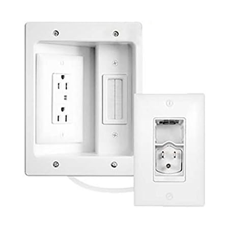 Amazon.com: On-Q Legrand, Home Office & Theater, in Wall Management Kit ...