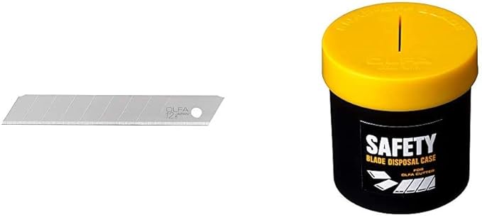 Amazon.co.jp: オルファ(OLFA) オルファカッター替刃(M厚) 5枚入 MTB5K & 安全刃折処理器ポキ 133K【セット買い】 : DIY・工具・ガーデン