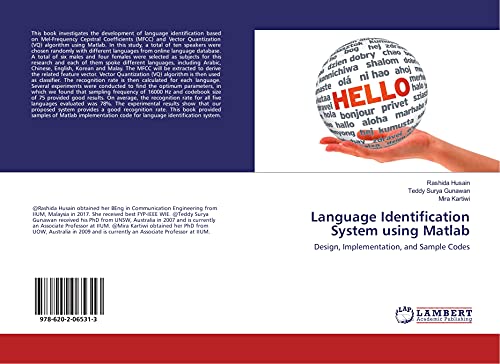 Lelivros Language Identification System Using Matlab Design Implementation And Sample Codes 2025