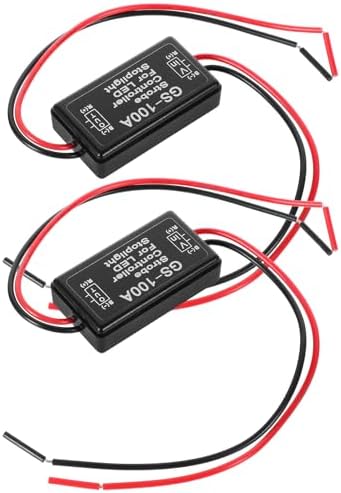 BlyilyB 12V Flash Strobe Controller Flasher Module for LED Brake Light ...