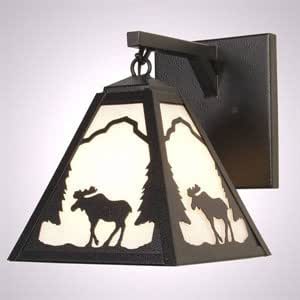 Steel Partners 2178-55-Rust-Khaki Timber Ridge Moose Hanging - Wall ...