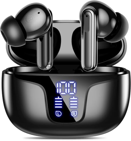 Xawy Ear Buds Wireless Earbuds, 60Hrs Playtime Bluetooth Earphones ...