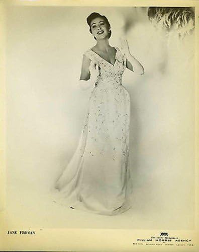 Jane Froman Original 8x10" Photo #H7141 at Amazon's Entertainment ...