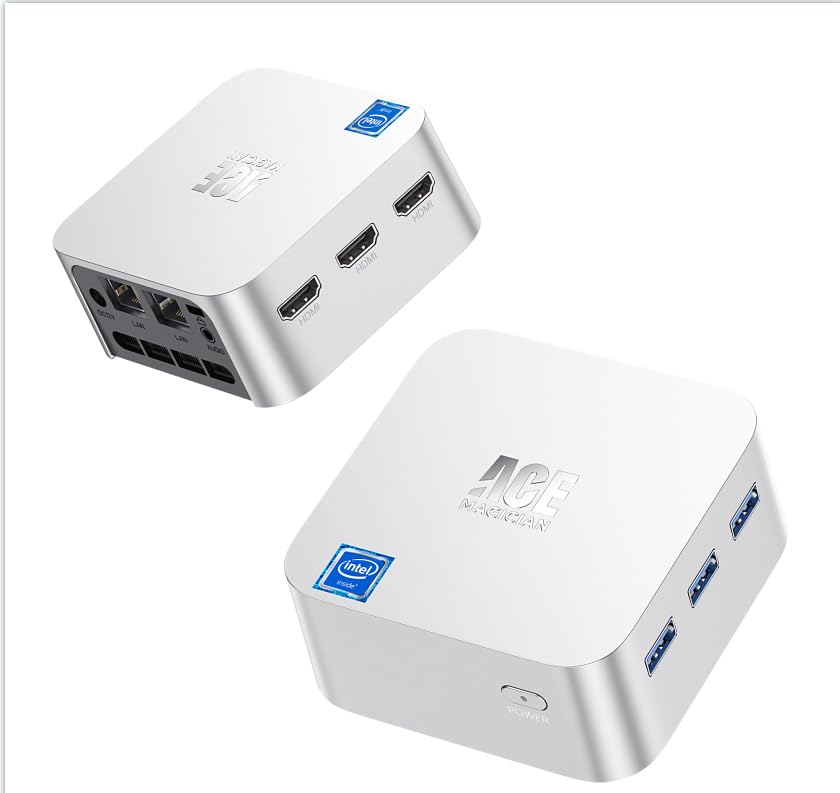 Snapklik.com : ACEMAGICIAN Win11 Mini PC,12th Alder Lake N100 12GB ...
