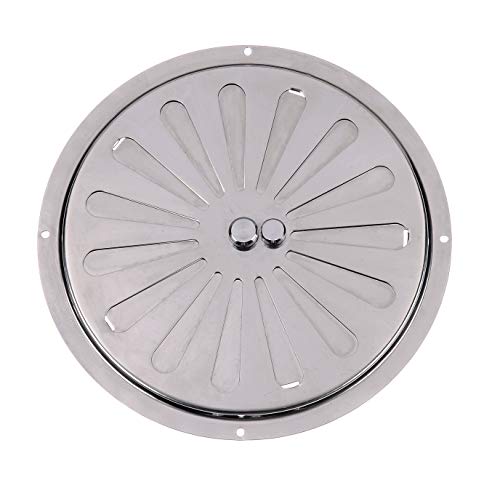 Adjusted Circular Air Vent Grate INOX AISI 316, Stainless Steel ...