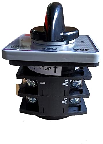 SELVO 40A Cam Operated Rotary Switch Phase Selector 1 Pole 3 Way ...