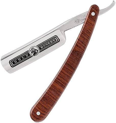 Amazon.com: Straight Razor, Wooden Straight Edge Razor for Man ...